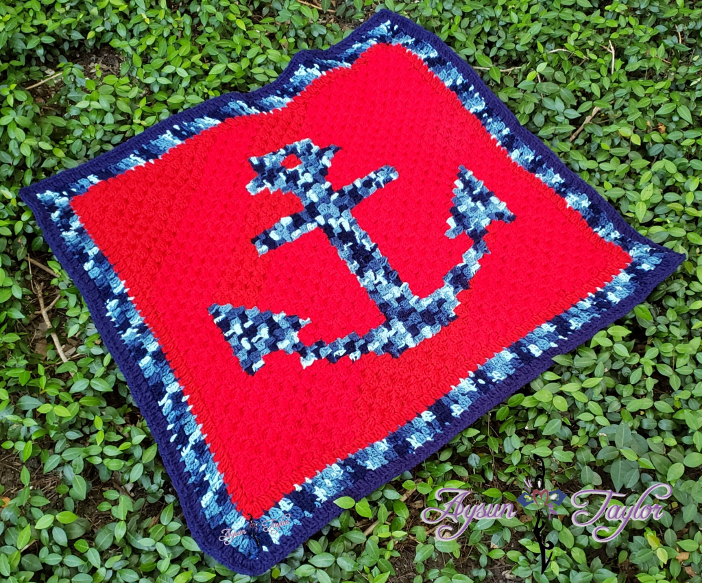 ANCHOR C2C Graphghan – Aysun Taylor Studios